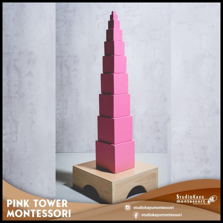 Jual Pink Tower Montessori | Shopee Indonesia
