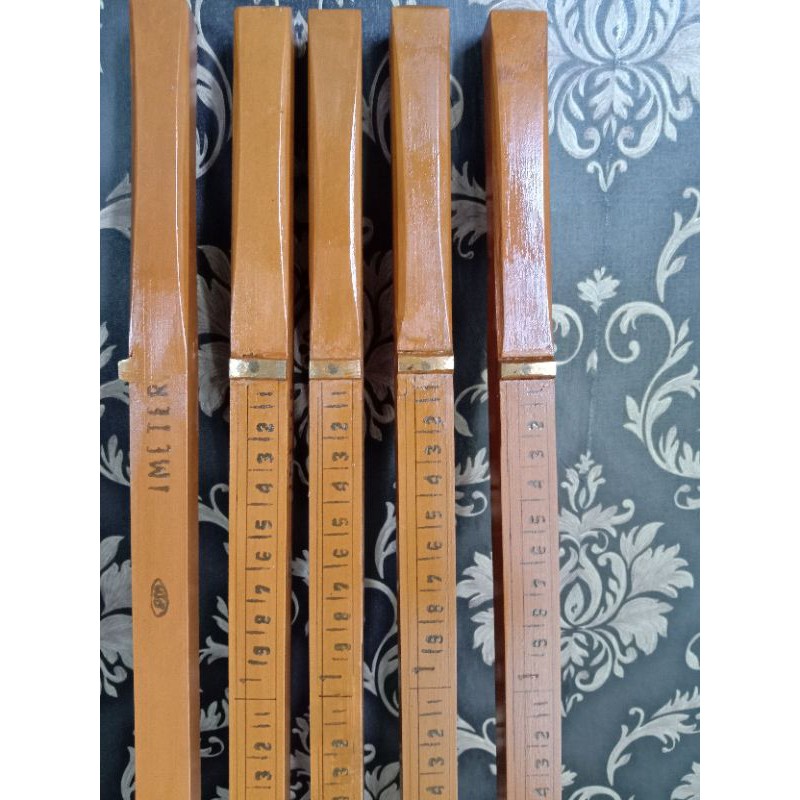 Jual Meteran kayu/meteran kain 1 meter BERLEGALITAS PEMERINTAH ...