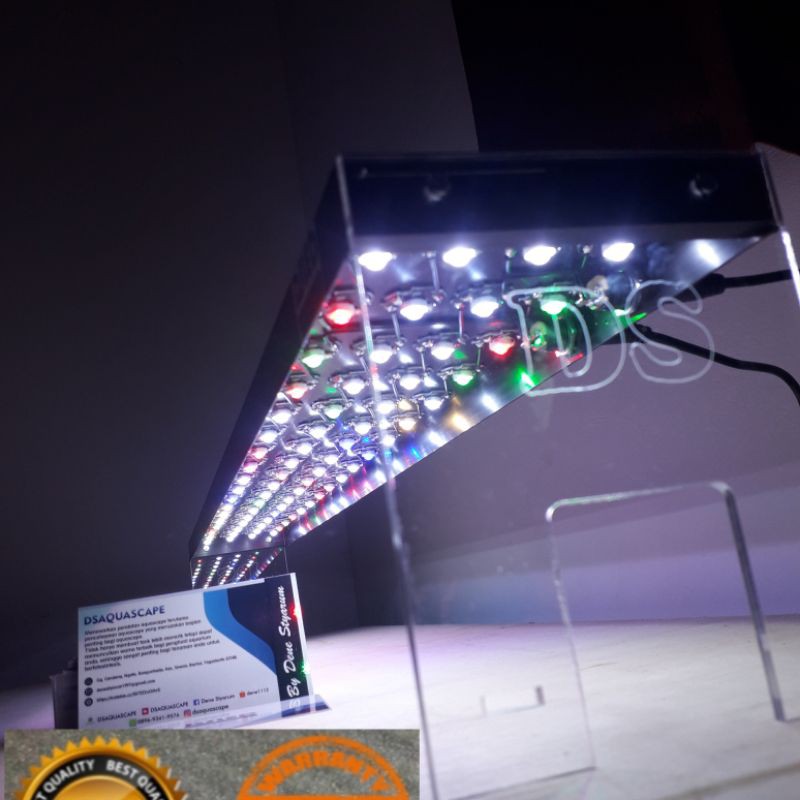 Jual Lampu led hpl aquascape 60 watt ukuran 80cm, 90cm, 100cm. | Shopee ...