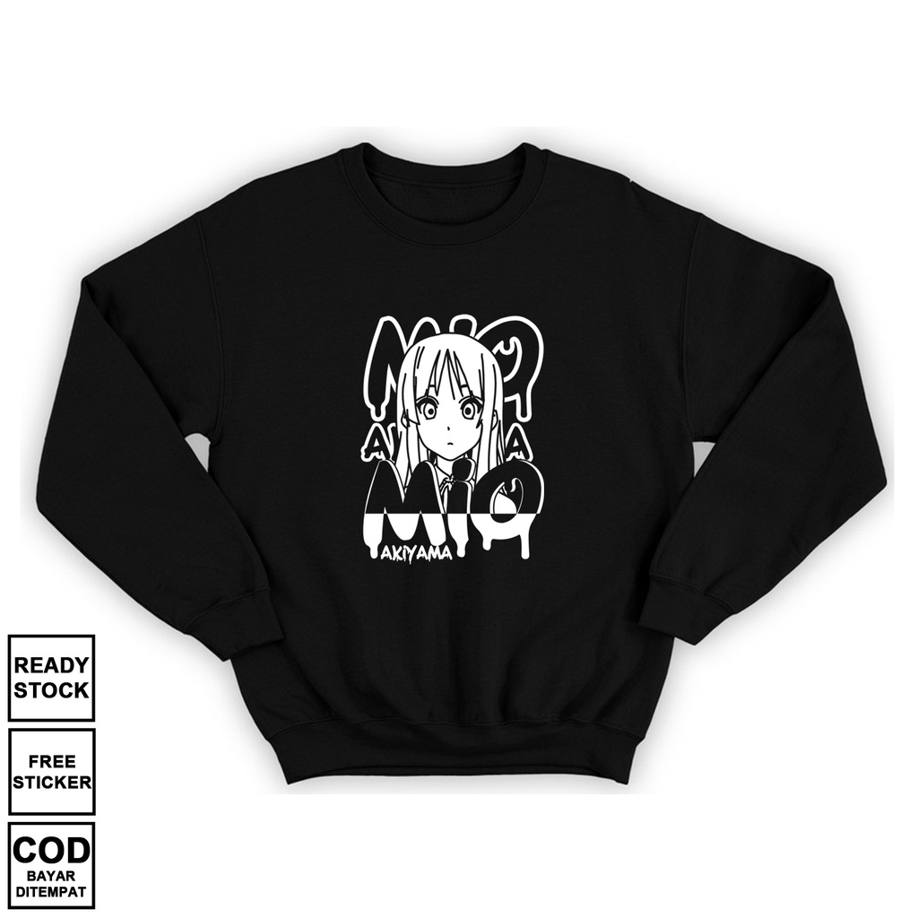 Jual SWEATER WAIFU ANIME MANGA MIO AKIYAMA K-ON HO KAGO TEA TIME YOKO ...