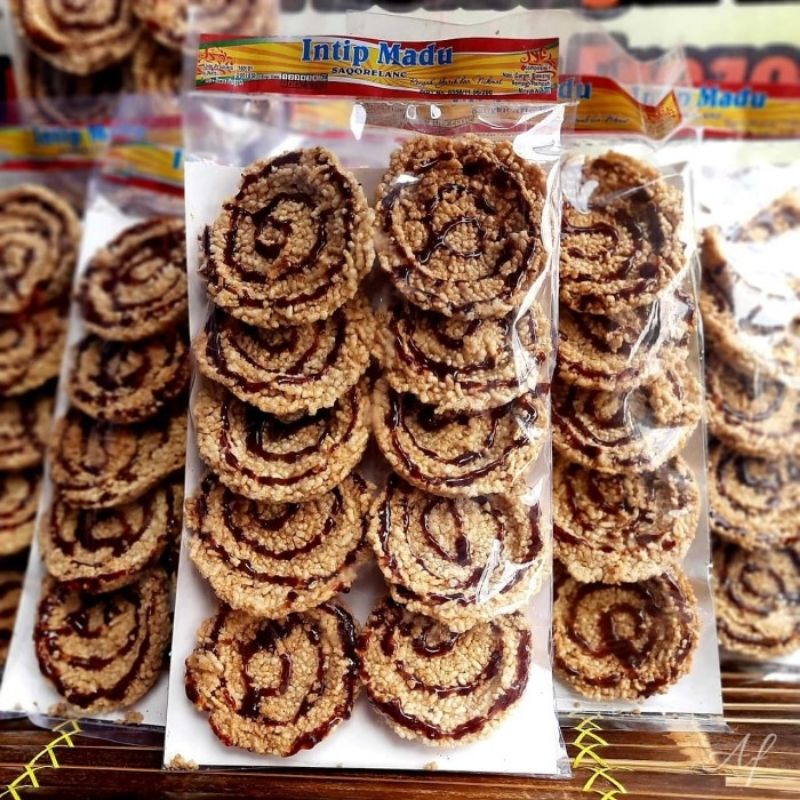 Jual Intip Madu Manis Gula Jawa Kerak Nasi Asin Isi 10 biji 280gr Khas ...