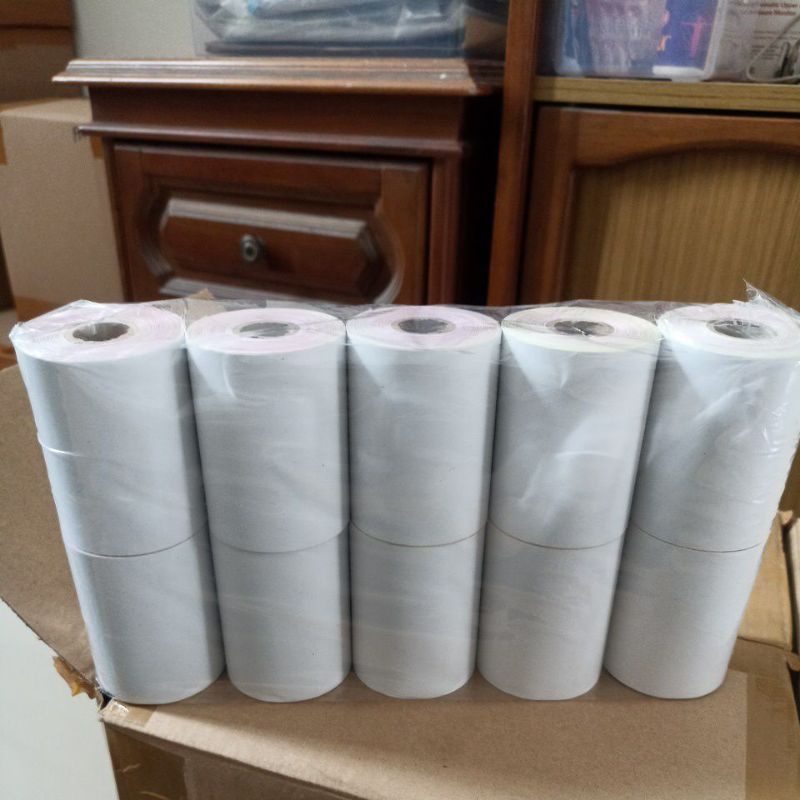 Jual Kertas Kasir Struk HVS NCR 3Ply 75x65 / 75x60 printer dot matrix 3 ...