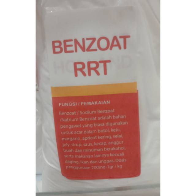 Jual Benzoat RRT(Natrium benzoat pengawet makanan) | Shopee Indonesia