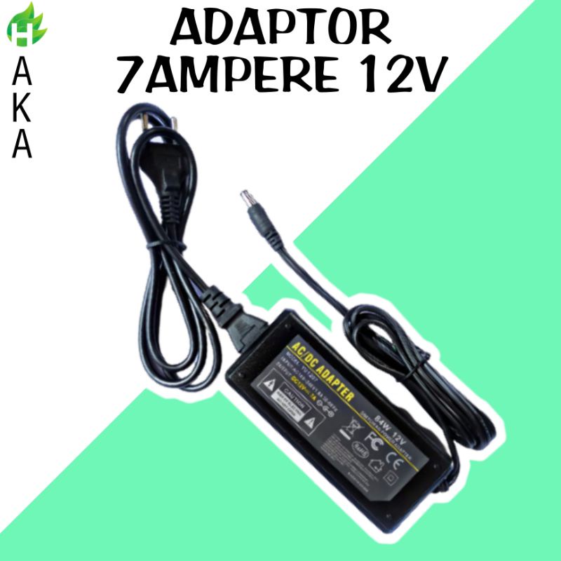 Jual ADAPTOR DVR CCTV 12V 7A/ POWER ADAPTER 12V 7 AMPERE | Shopee Indonesia