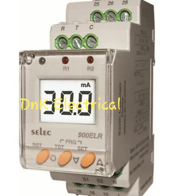 Jual Digital Earth Leakage Relay Merk Selec 900Elr-2/900Erl-2 | Shopee ...