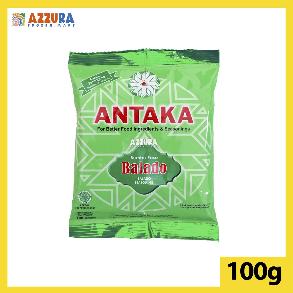 Jual Antaka Bumbu Bubuk Tabur Rasa Balado 100g | Shopee Indonesia