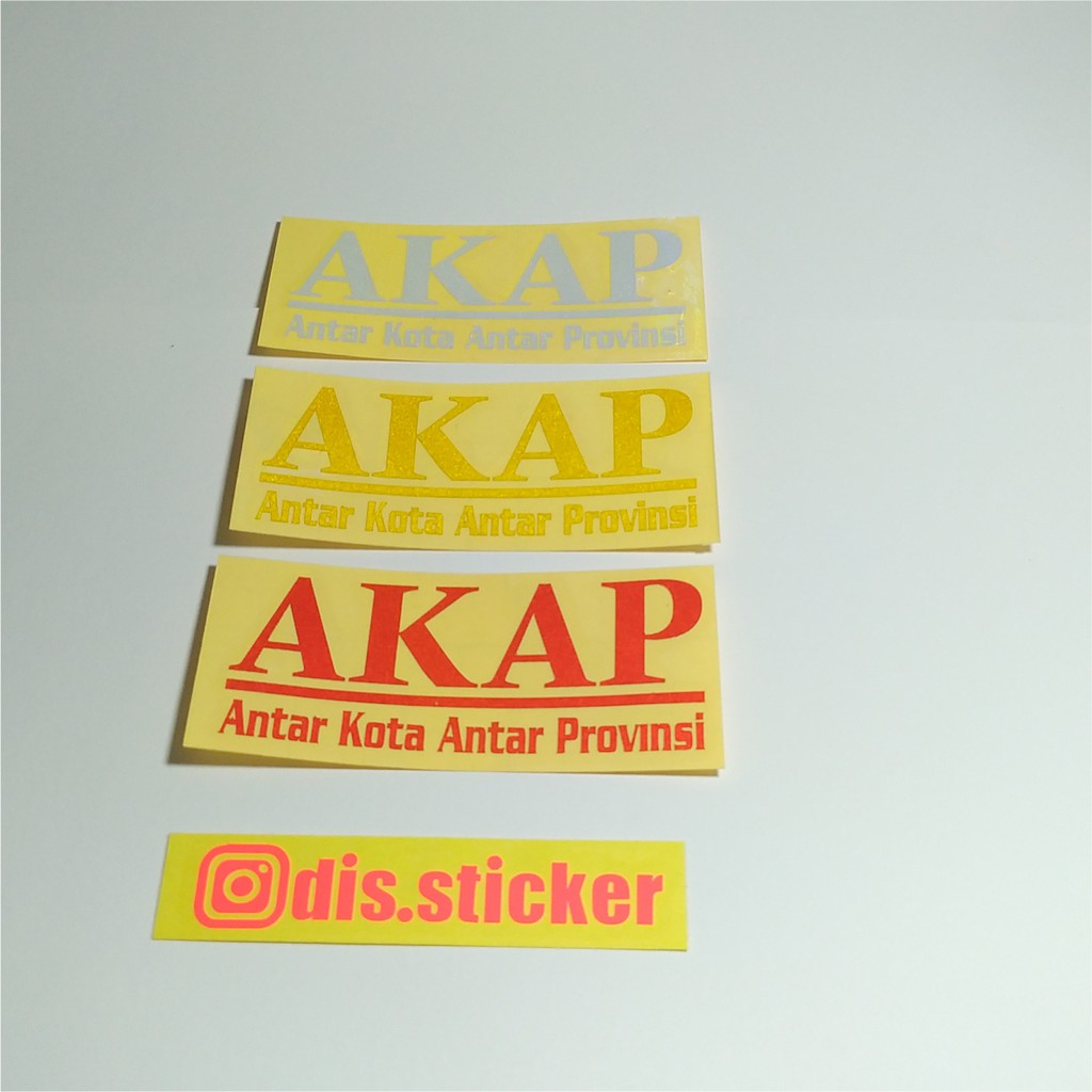 Jual Stiker Cutting AKAP | Shopee Indonesia