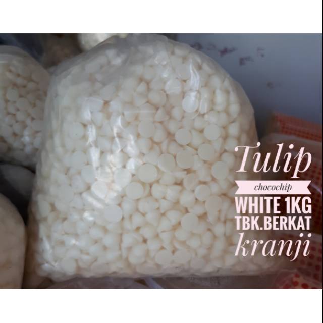 Jual Tulip chip white 1kg (KHUSUS PENGIRIMAN INSTAN COURIER) | Shopee Indonesia