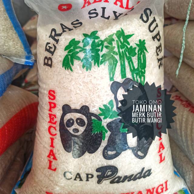 Jual Beras Saigon Bandung Panda 5 Kg | Shopee Indonesia