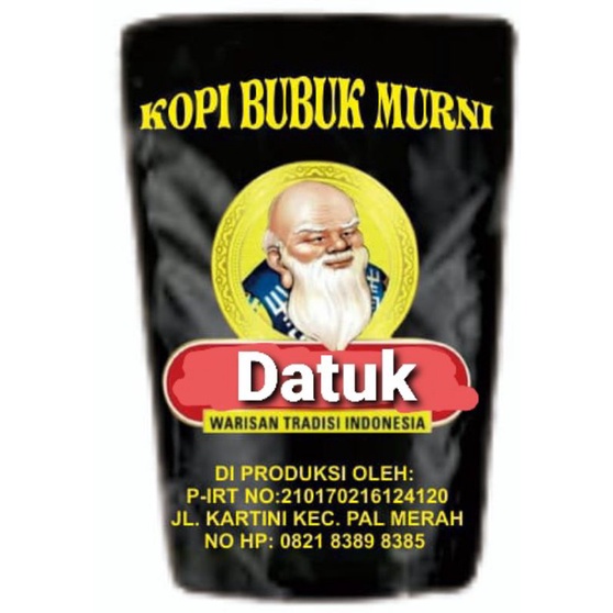Jual Kopi bubuk murni datuk | Shopee Indonesia