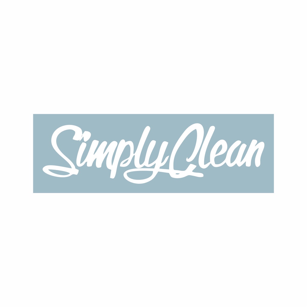 Jual Cutting Sticker Decal "Simply Clean" | Shopee Indonesia