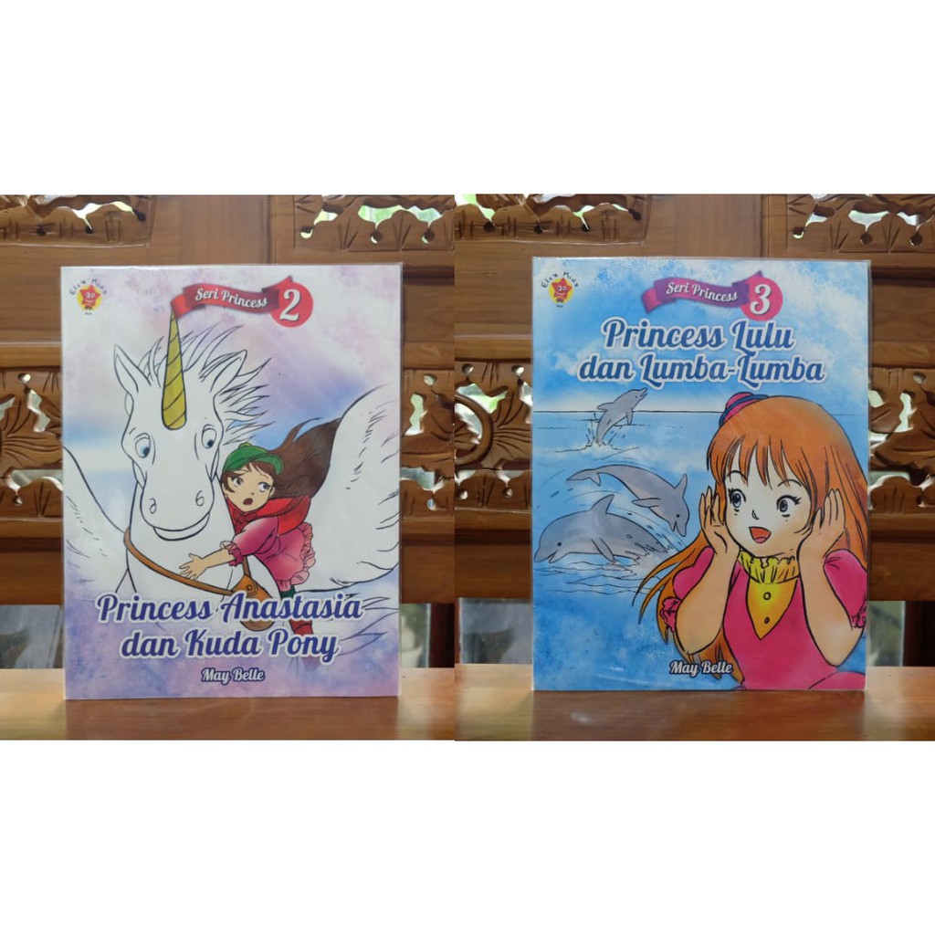 Jual SERI PRINCESS MEY BELLE - Buku Aktivitas Anak Mewarnai Lulu dan ...