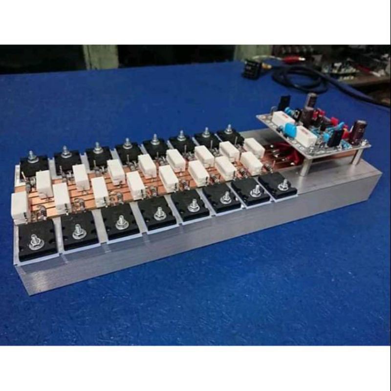 Jual power rakitan kit socl 504 plus 8 set transistor 1200 wat | Shopee ...