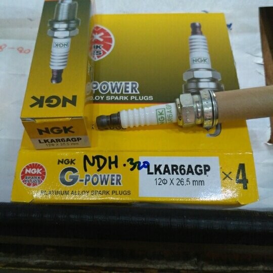 Jual Busi NGK Platinum Sienta, Livina, Datsun Go. LKAR6AGP | Shopee ...