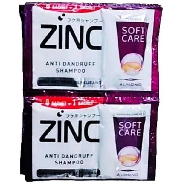Jual ZINC SHAMPOO 1 SACHET 10 ML ISI 2 PCS ACTIVE COOL FRESH ANTI ...