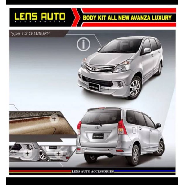 Jual HEMAT ONGKIR Bodykit avanza luxury 2012-2015 BODYKIT AVANSA ...
