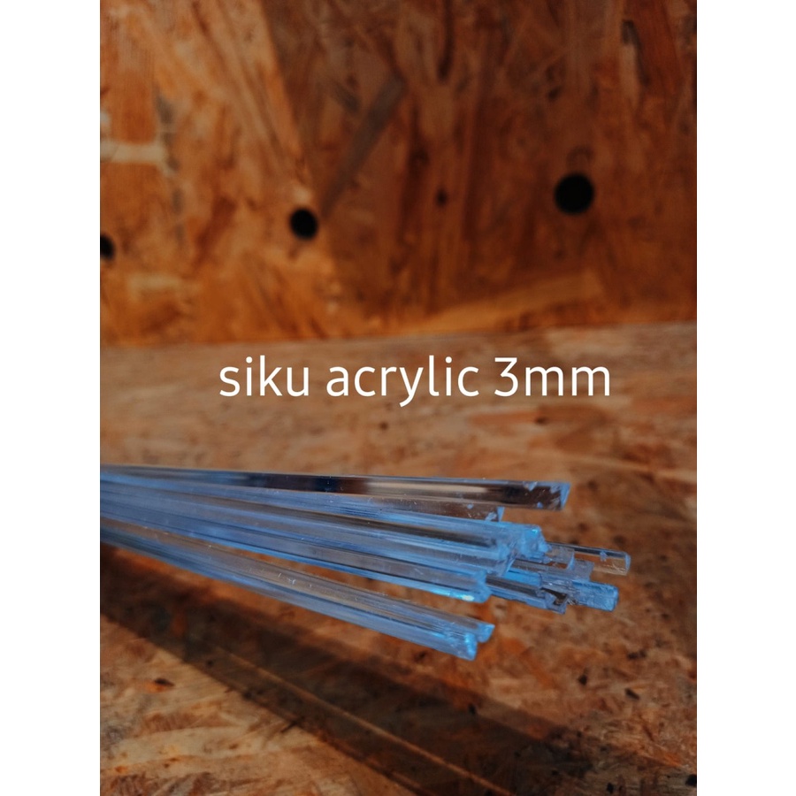 Jual Siku Acrylic 3mm PANJANG 120cm | Shopee Indonesia
