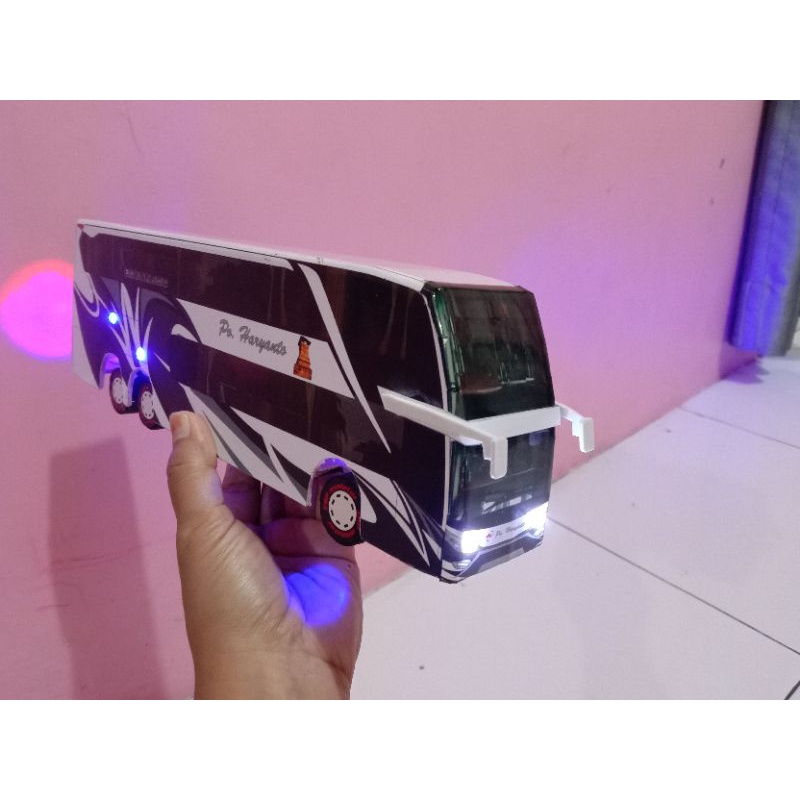 Jual miniatur bus/bis mainan ukuran 28cm,Agramas, Haryanto restu ...