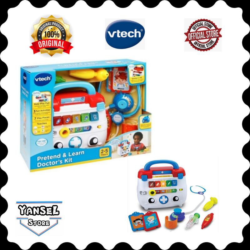 Jual Vtech Pretend and Learn Doctor's Kit | Shopee Indonesia