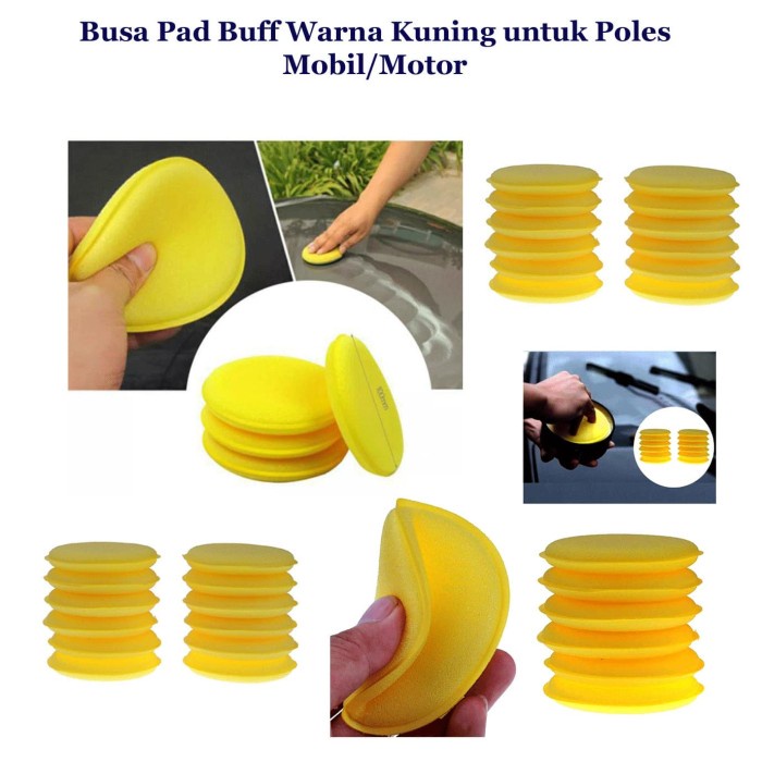 Jual ready Spon Poles Busa Poles Body Mobil Aplicator Pad | Shopee ...