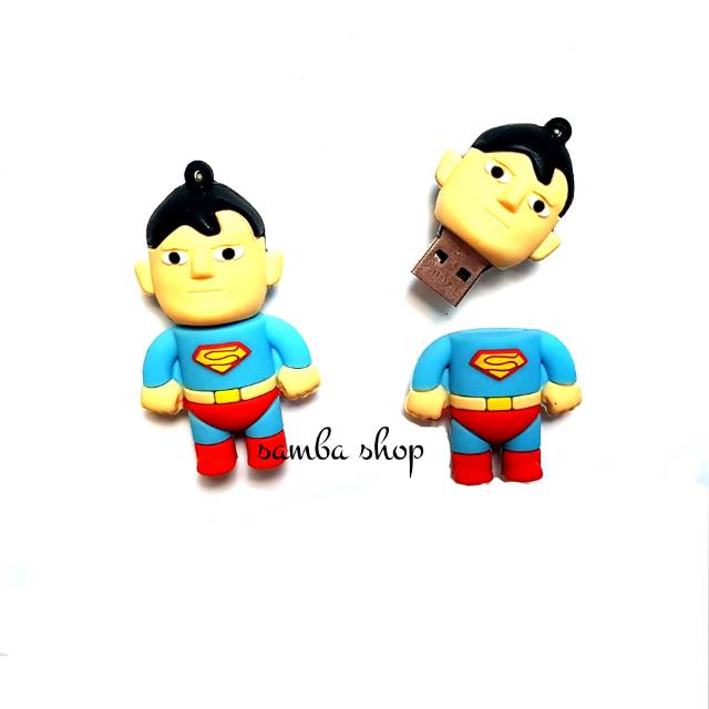 Jual FLASHDISK KARAKTER UNIK DAN LUCU SUPERMAN 3D | Shopee Indonesia