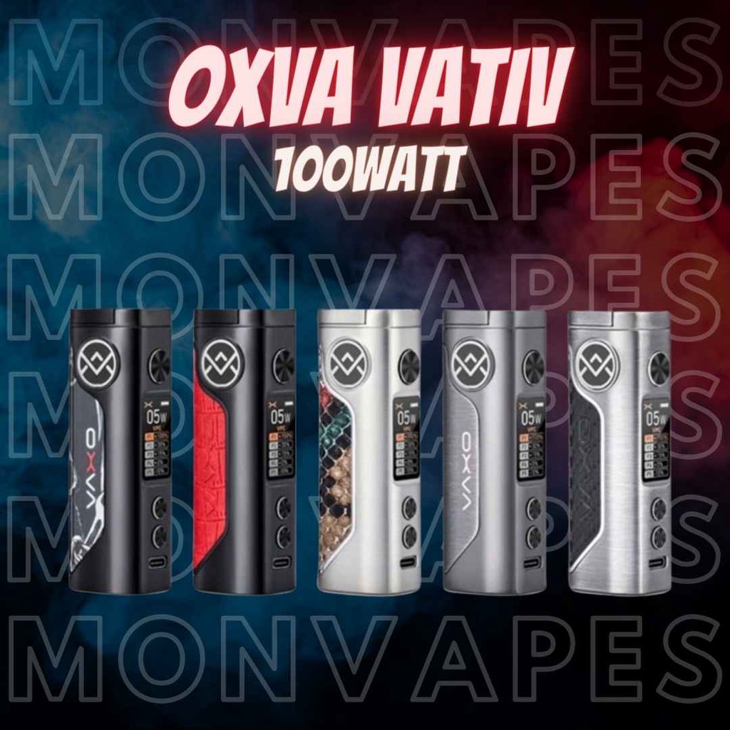 Jual OXVA VATIV MOD ONLY 100W AUTHENTIC BY OXVATECH | Shopee Indonesia