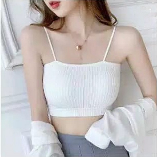 Jual TANKTOP EDREA RIB / TANK TOP / ATASAN WANITA MEDAN | Shopee Indonesia