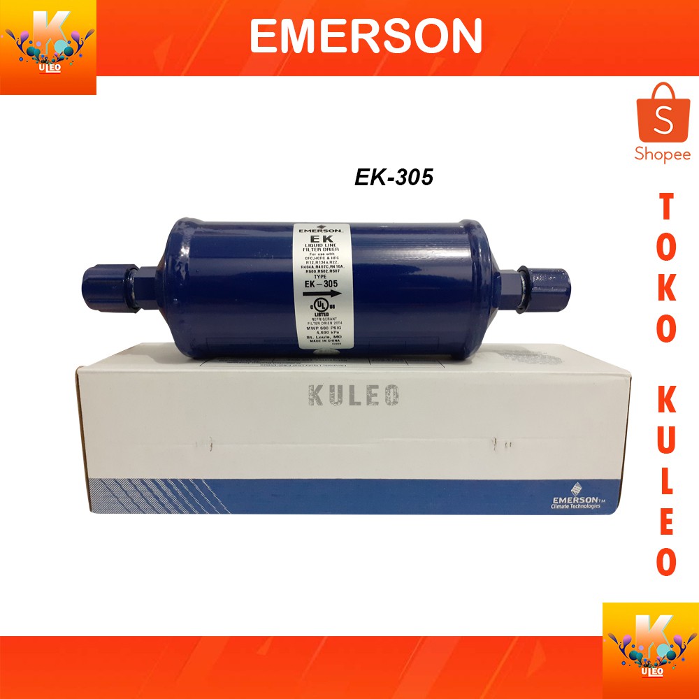 Jual Filter Drier EMERSON EK 305|Liquid Line Filter Drier EK-305 ...