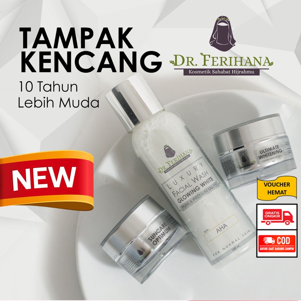 Jual DIAMOND SKINCARE SERIES/ULTIMATE WHITENING/DR.FERIHANA/FERIHANA SKINCARE | Shopee Indonesia