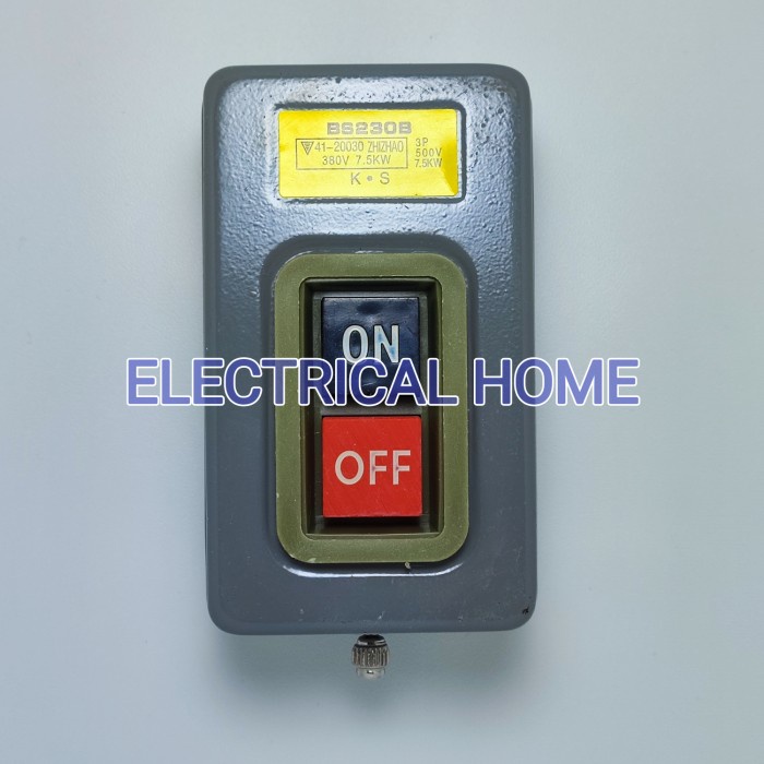 Jual POWER PUSH BUTTON/PUSH BUTTON ON-OFF BS-230 | Shopee Indonesia