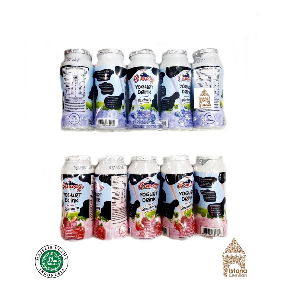 Jual Cimory Yogurt Drink Botol Mini Yoghurt 65 ML (isi 5 botol) | Shopee Indonesia