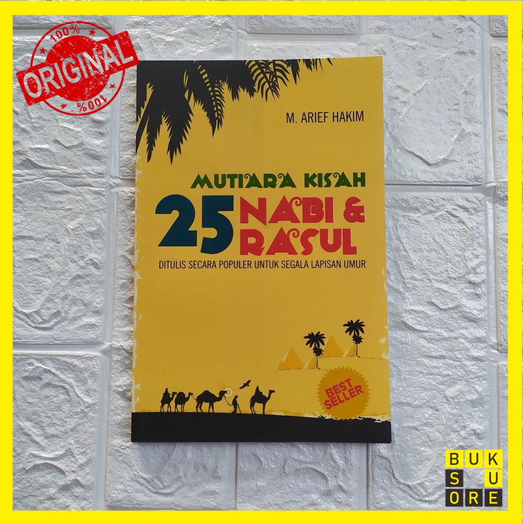Jual Mutiara Kisah 25 Nabi dan Rasul- NUANSA [ORI BUKUSORE] | Shopee Indonesia