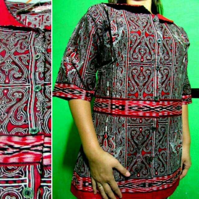 Jual Batik motif rumah gorga | Shopee Indonesia