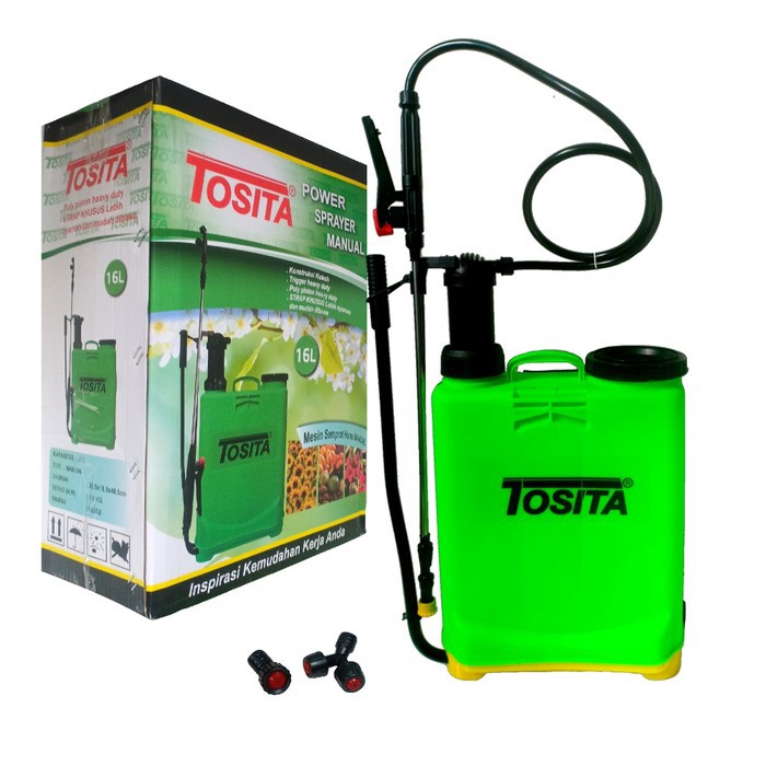 Jual Alat semprot Penyiram Tanaman Manual 16L Semprotan Pestisida Hama ...