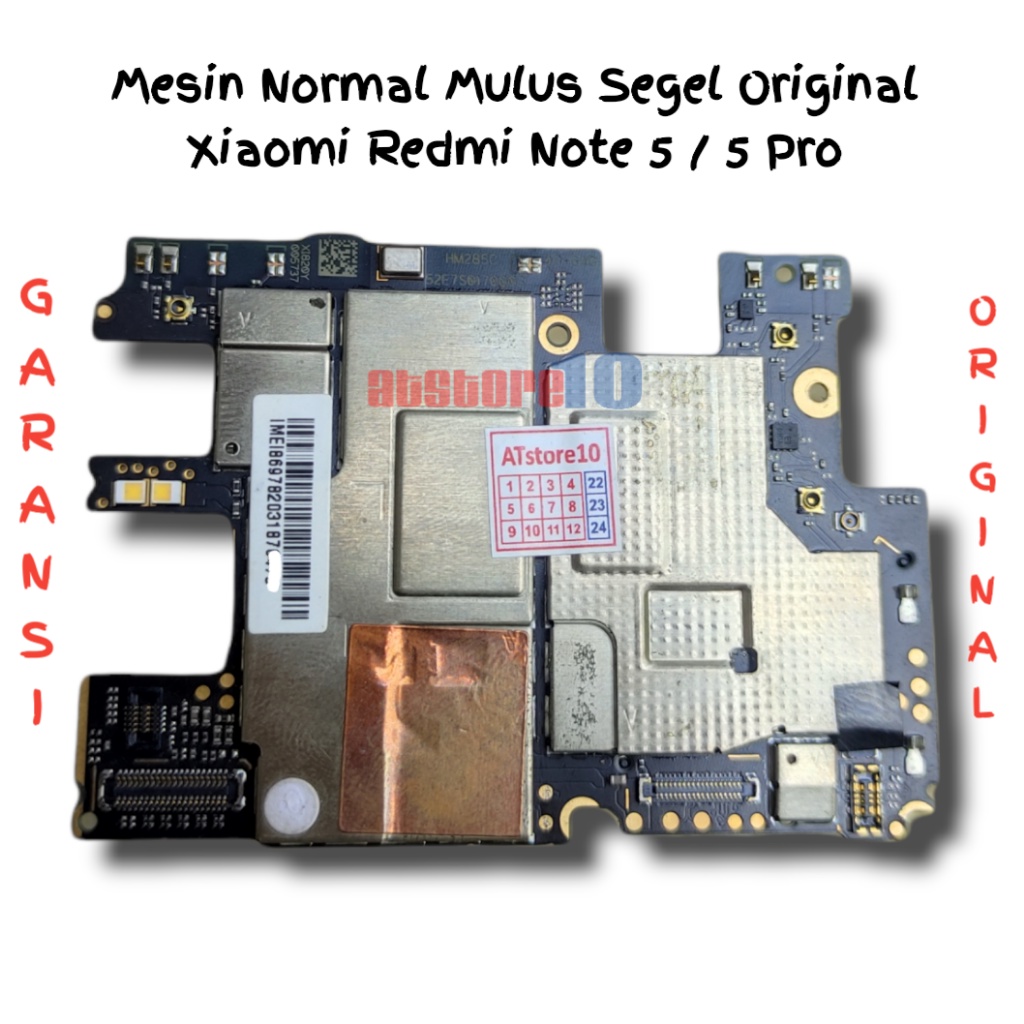 Jual Motherboard Mesin Normal Xiaomi Redmi Note 5 / 5 Pro Original ...