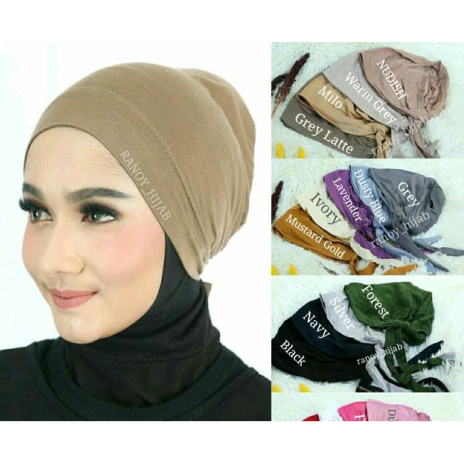Jual Ciput turki murah/ Ciput tali turki / bandana iner turki tali ...