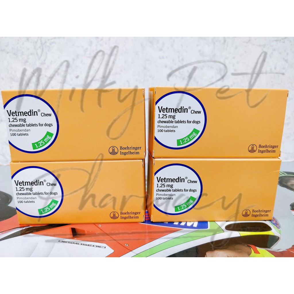 Jual VETMEDIN 1.25MG 1 STRIP (10 TABLETS) | Shopee Indonesia
