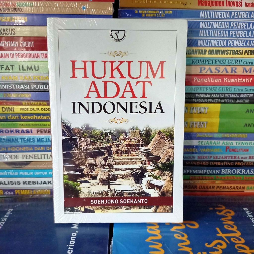 Jual Buku Hukum Adat Indonesia - Soerjono Soekanto Rajawali Pers ...