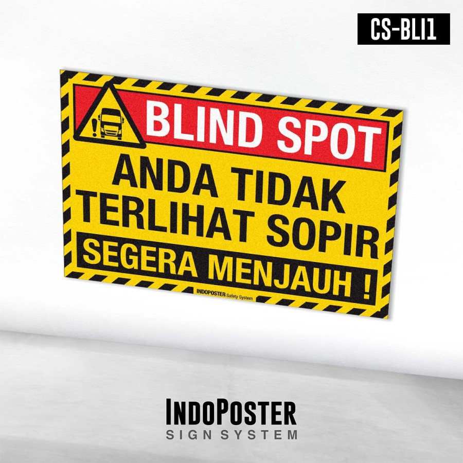 Jual Stiker Safety Sign Rambu K3 Transportasi Truk Tanda Peringatan ...