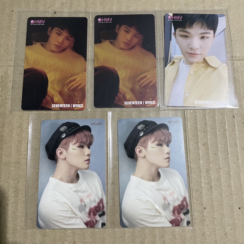 Jual Seventeen Woozi Photocard (PC) — Benefit HMV YMMD, Happy Ending ...