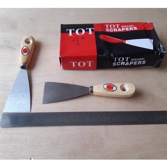 Jual KAPE KAYU 3 INCHI / KEROKAN CAT DINDING TEMBOK LILIN / SCRAPER ...
