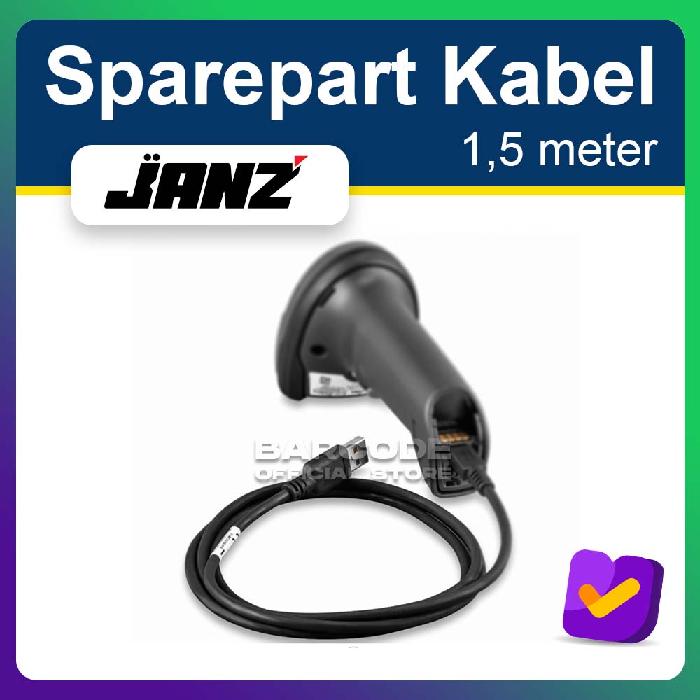 Jual Sparepart Kabel Janz DS1001 ( DS01 ) Scanner Barcode USB Original ...