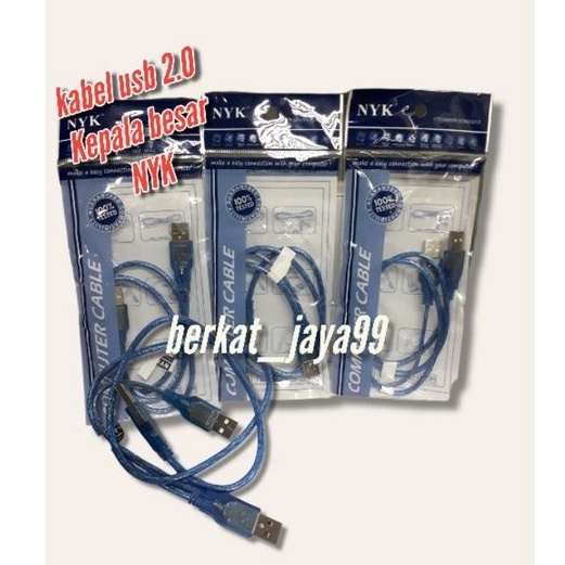 Jual kabel usb 2.0 NYK kepala besar | Shopee Indonesia