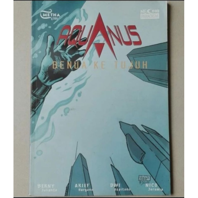 Jual Komik Indonesia : Aquanus Benua Ke Tujuh (Metha Studio, 2008 ...