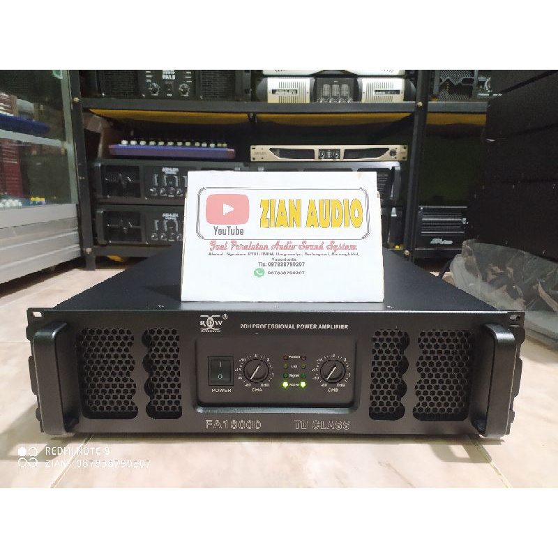Jual Power Amplifier RDW FA18000/ FA18PRO Original 2800watt | Shopee Indonesia