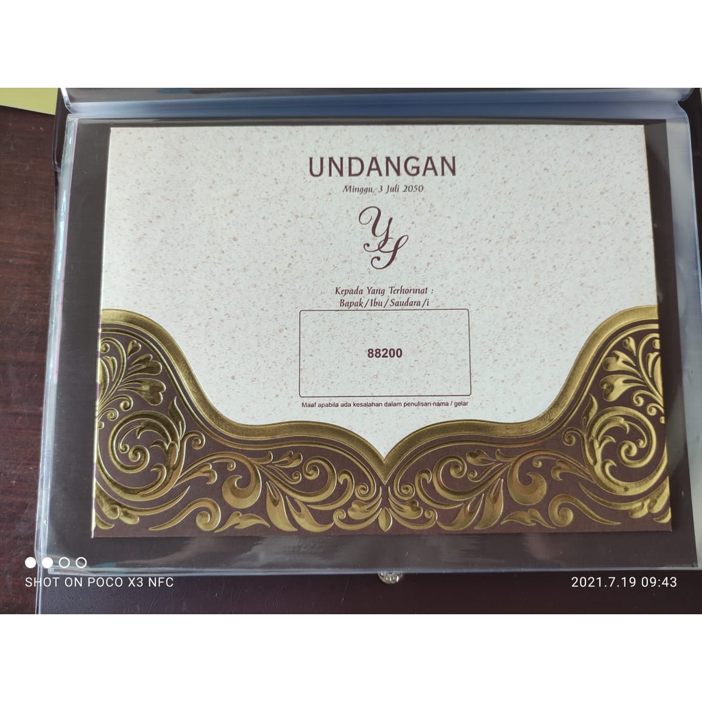 Jual UNDANGAN BLANGKO ERBA 88200 | Shopee Indonesia