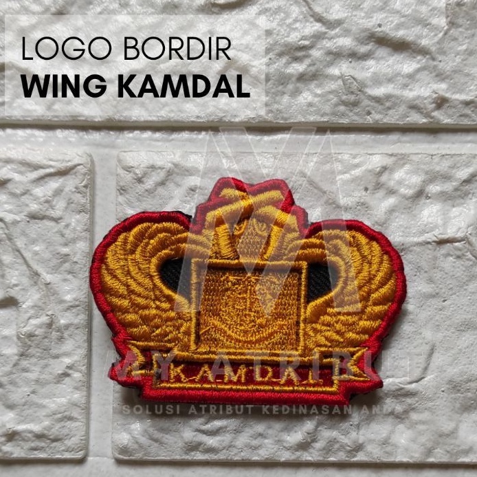 Jual Logo Bordir Wing Kamdal | Shopee Indonesia