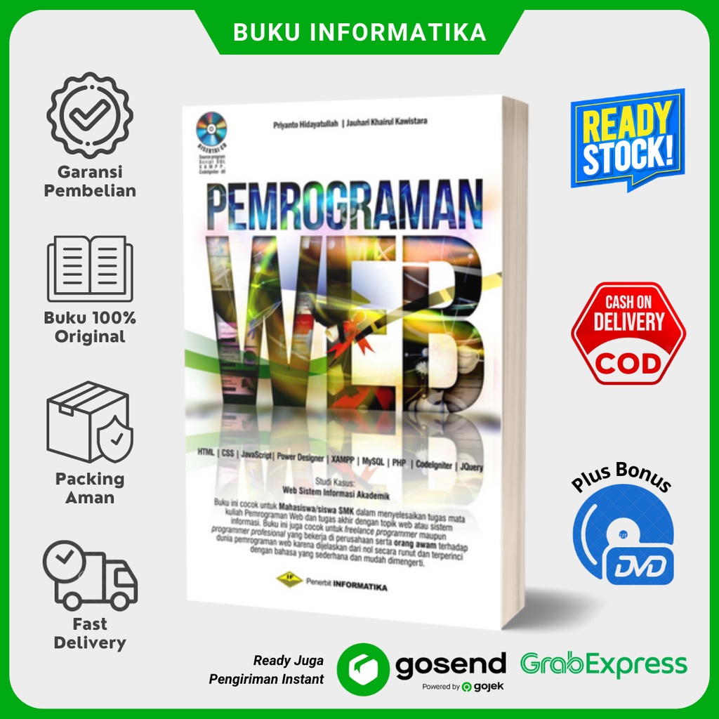 Jual Buku Pemrograman Web (Edisi Revisi) + Bonus CD | Shopee Indonesia