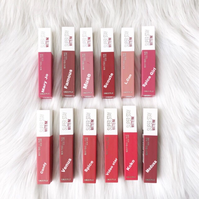 Jual Lipcream Maybelline Super Stay Matte Ink Seri Barcode Satuan ...