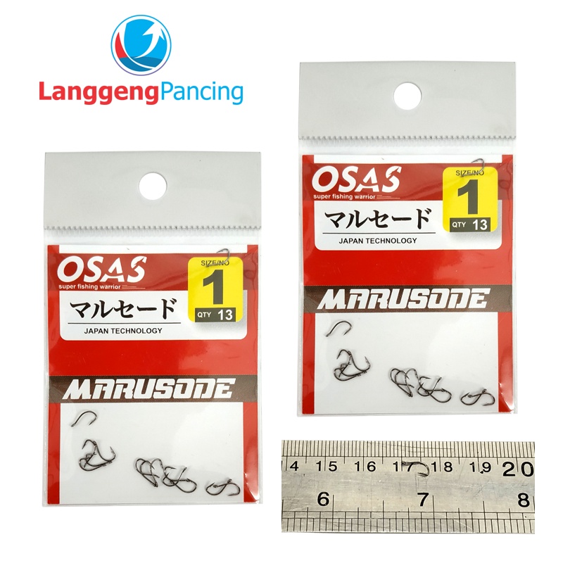 Jual Kail tajam Murah OSAS marusode 1054 Black Nickel Japan Technology ...